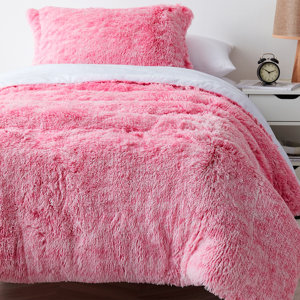 Coma Inducer Are You Kidding Plush Oversized Comforter Set & Reviews | Wayfair